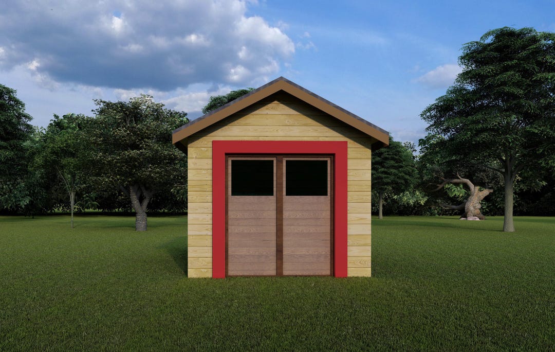 12’x10’ Storage Shed Plans - Detailed Instructions, Tools List ...