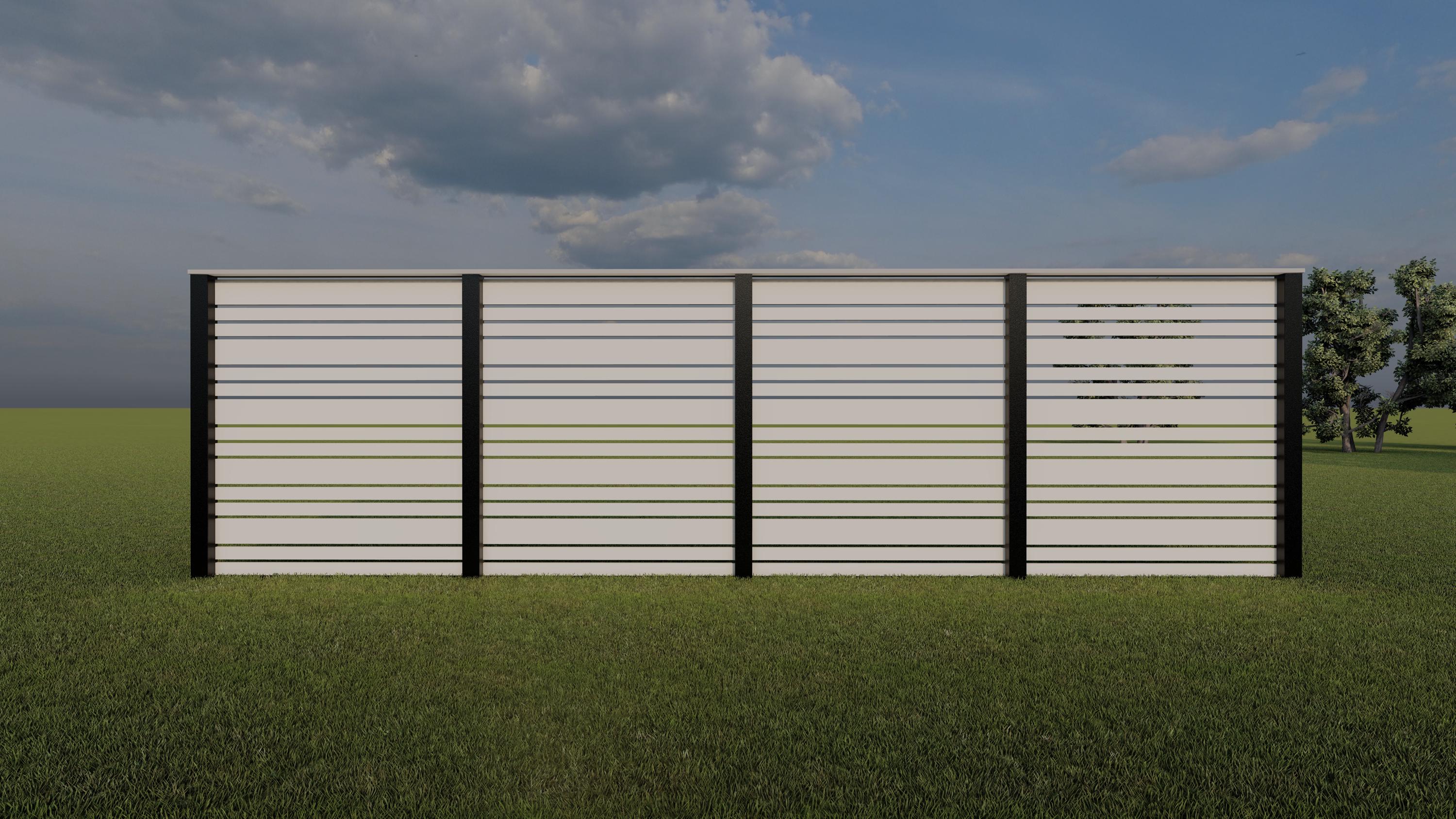 Horizontal Privacy Screen DIY Woodworking Plans – Detailed Instructions ...