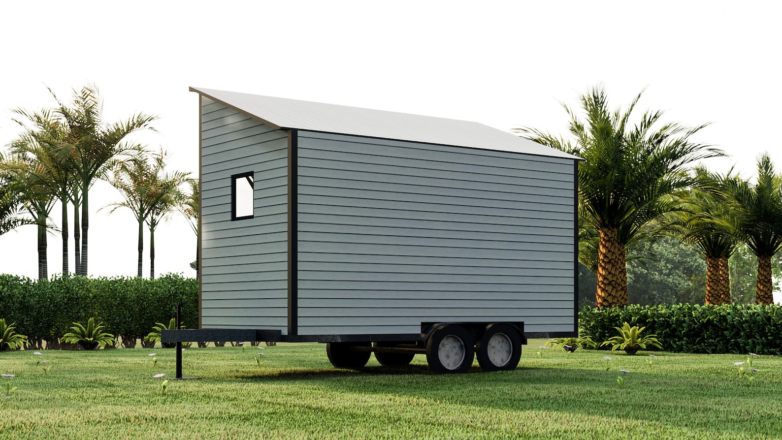Tiny Home Building Plans Mobile Lifestyle - 8' X 16' 128sqft Area ...