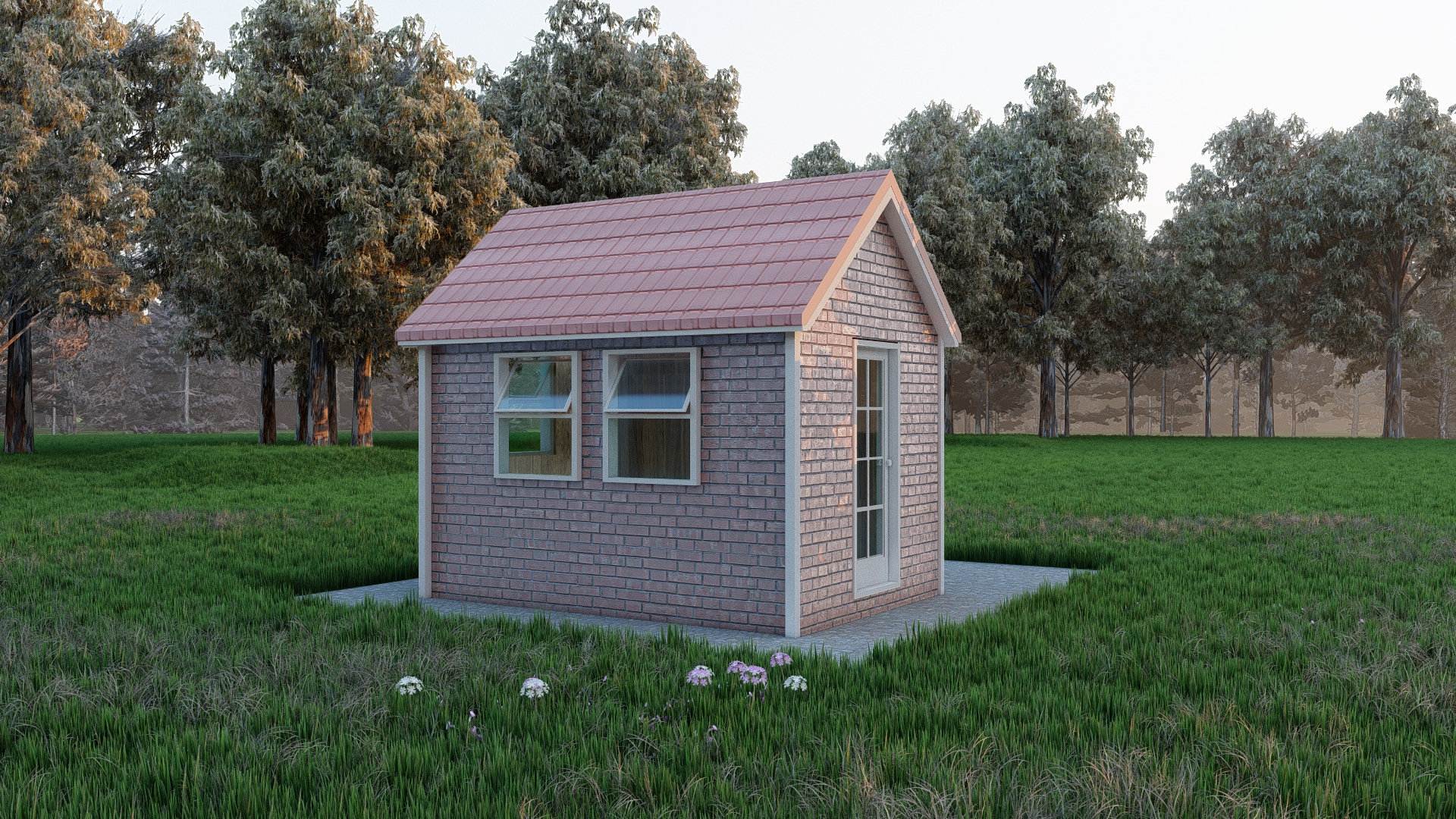 Building Plans for 8' X 12' Tiny Home - 96 Sqft Area, Framing ...
