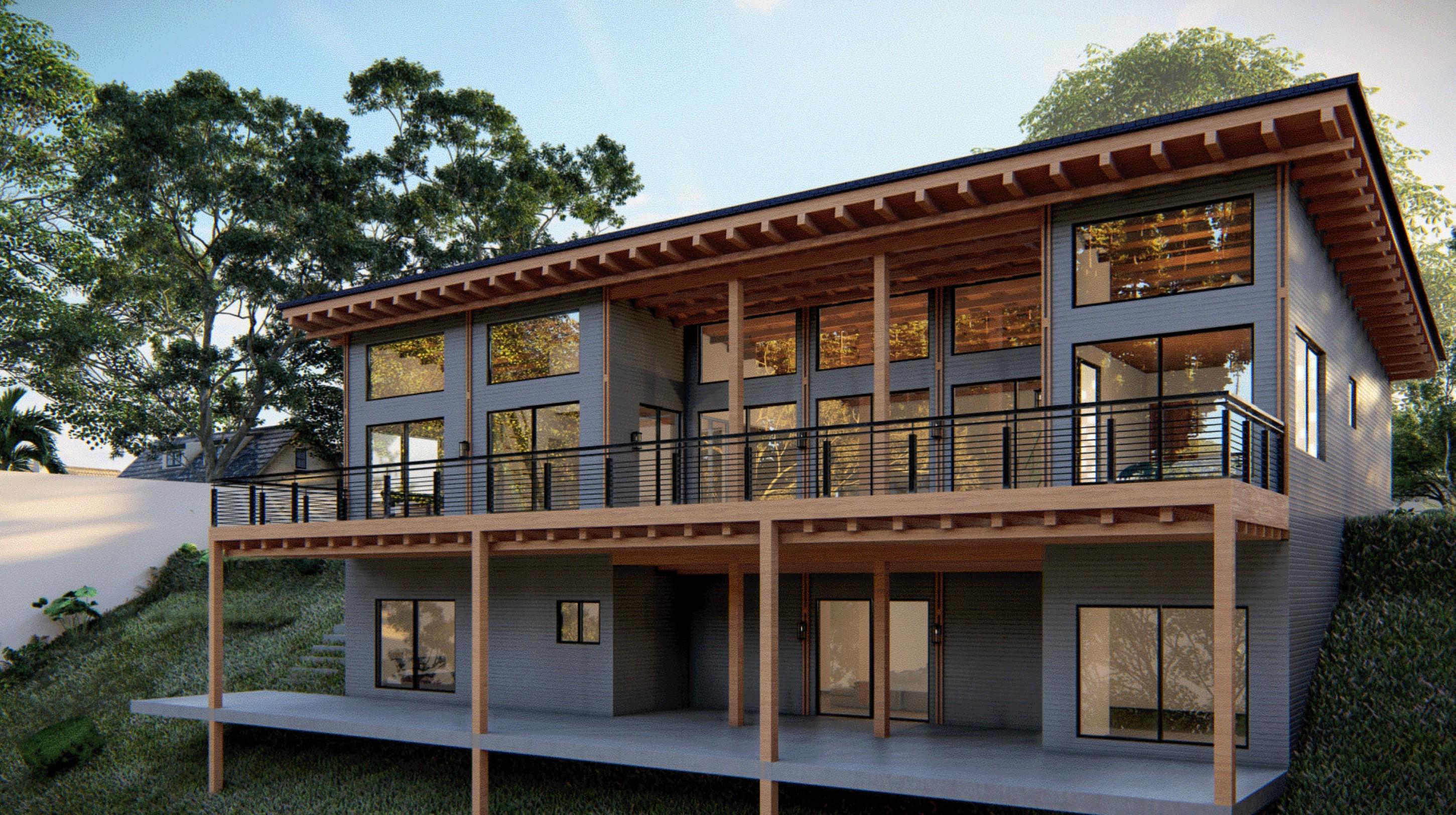 Complete Building Plans for 5-bedroom House With Walkout Basement ...