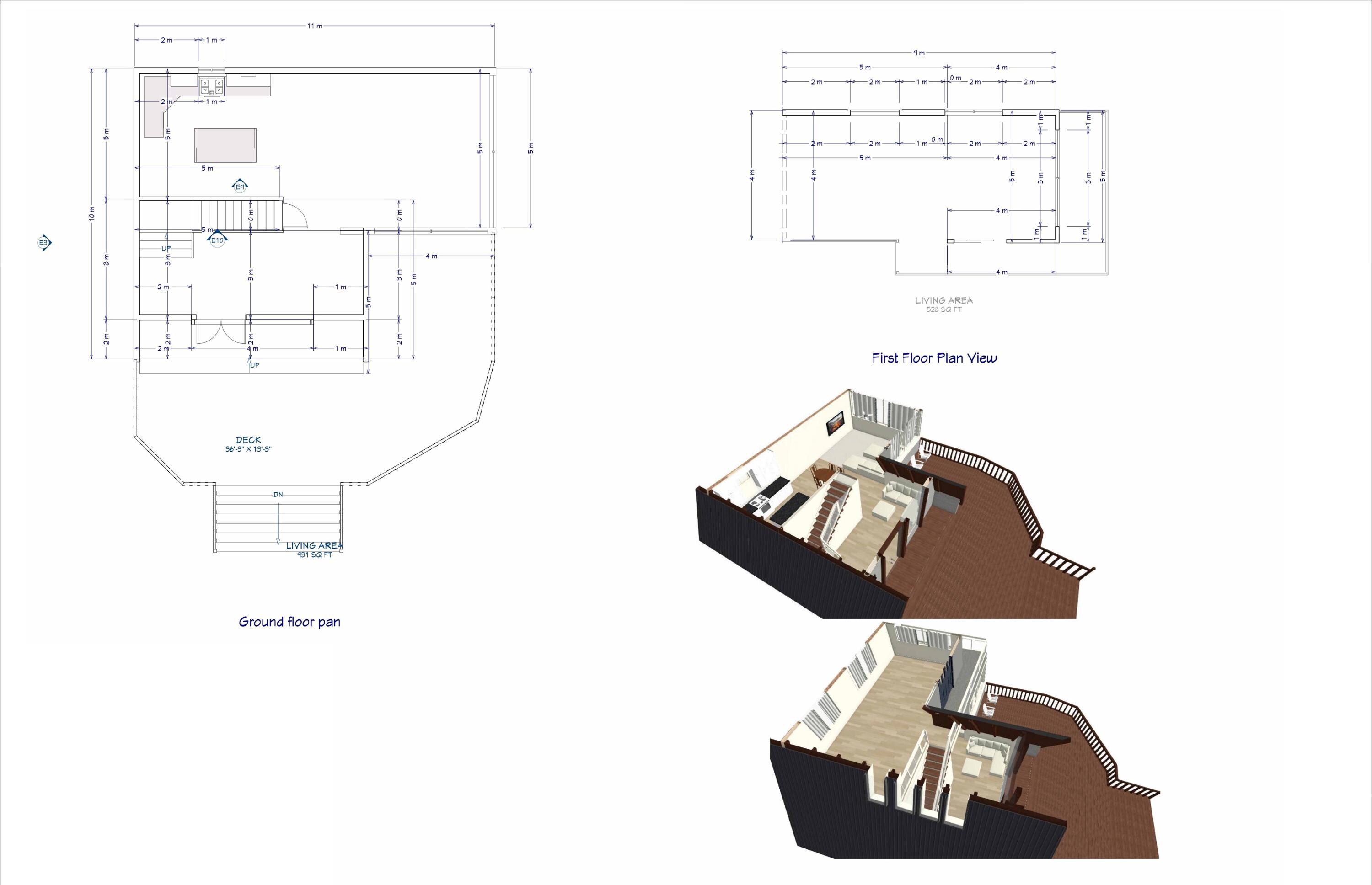 A-frame Cabin Plans With Loft Mezzanine - 931 Sqft Flexible Design - Etsy