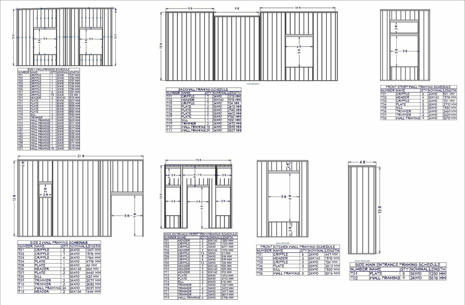 782 Sqft Tiny Home Design Plans | 1 Bedroom With Ensuite | Open Layout ...