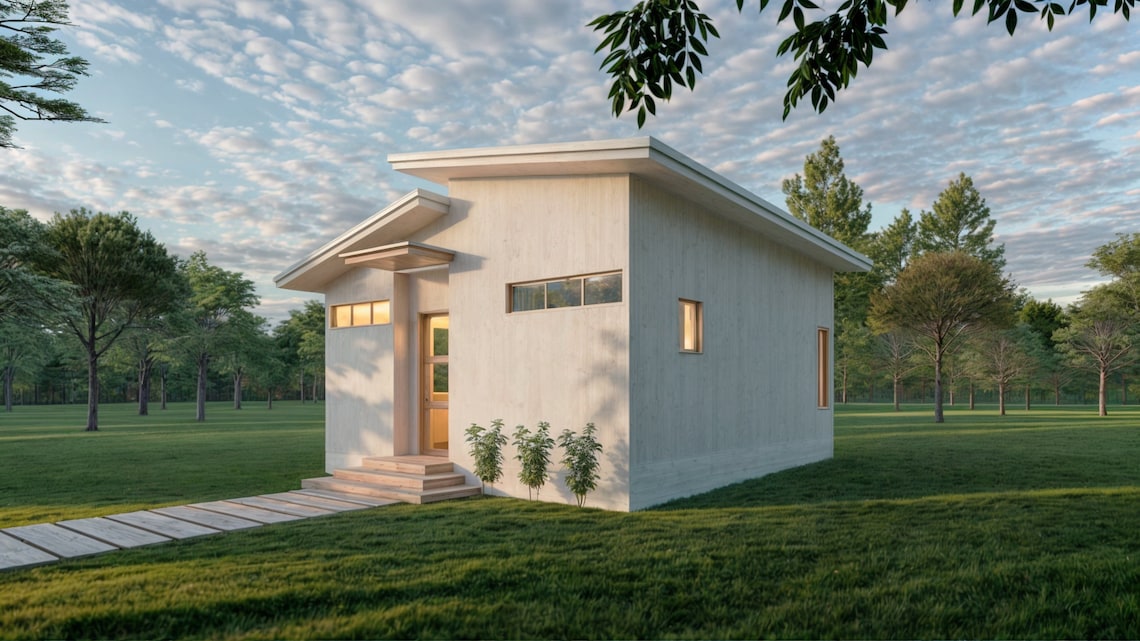 Tiny Home Plan Small House Building Plans Small Vacation House ...