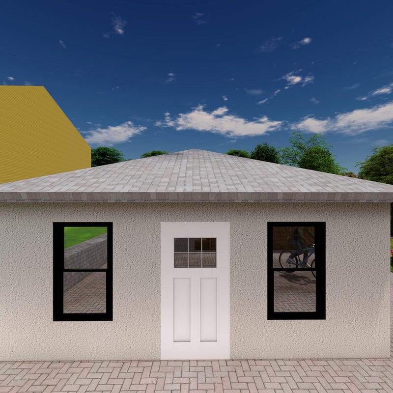 20x20 House Plans Floor - Etsy