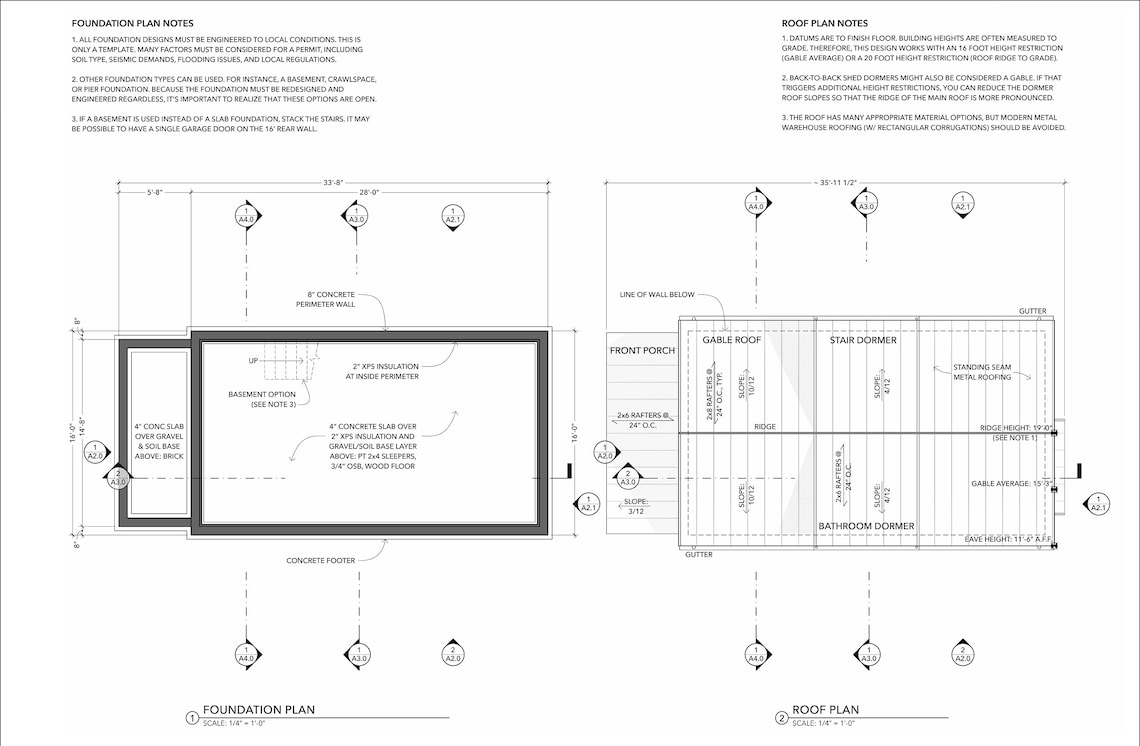 Cabin House Plans | 28'x16' | 224sqft | 2-story 2-bedroom Floorplan ...