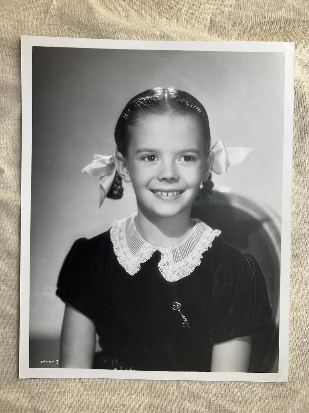 Rare Natalie Wood Childhood Audition Photo Headshot Beautiful Smile ...