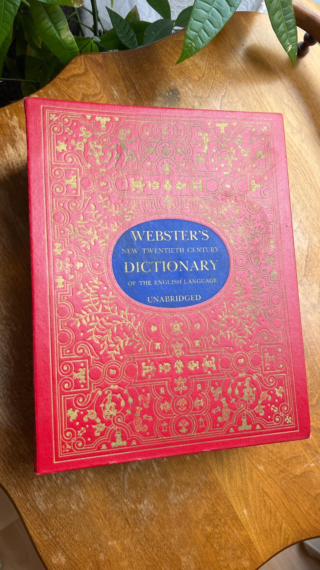Vintage Webster's Unabridged Dictionary: 1964 Reference Book - Etsy