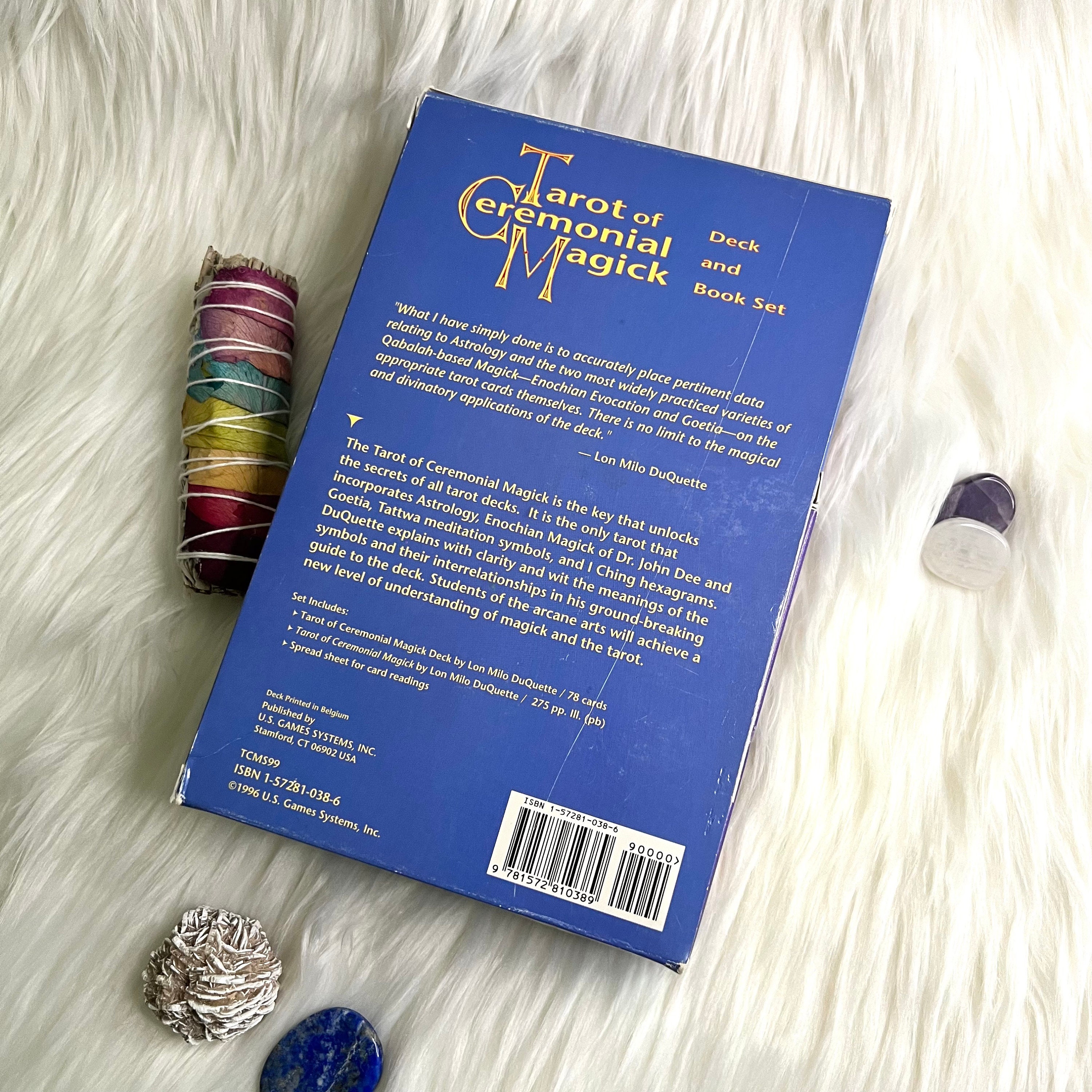 Tarot of Ceremonial Magick Card and Guidebook Box Set - Etsy