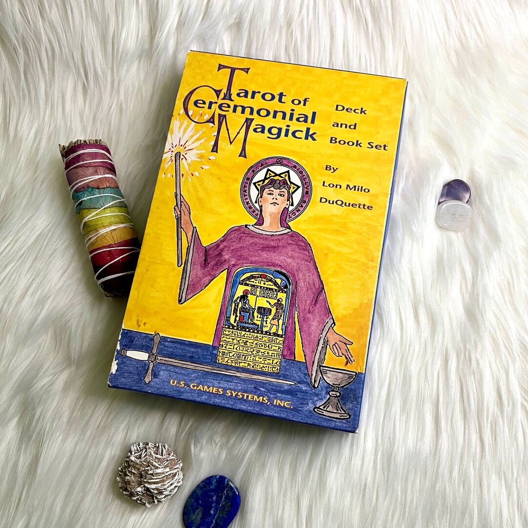 Tarot of Ceremonial Magick Card and Guidebook Box Set - Etsy