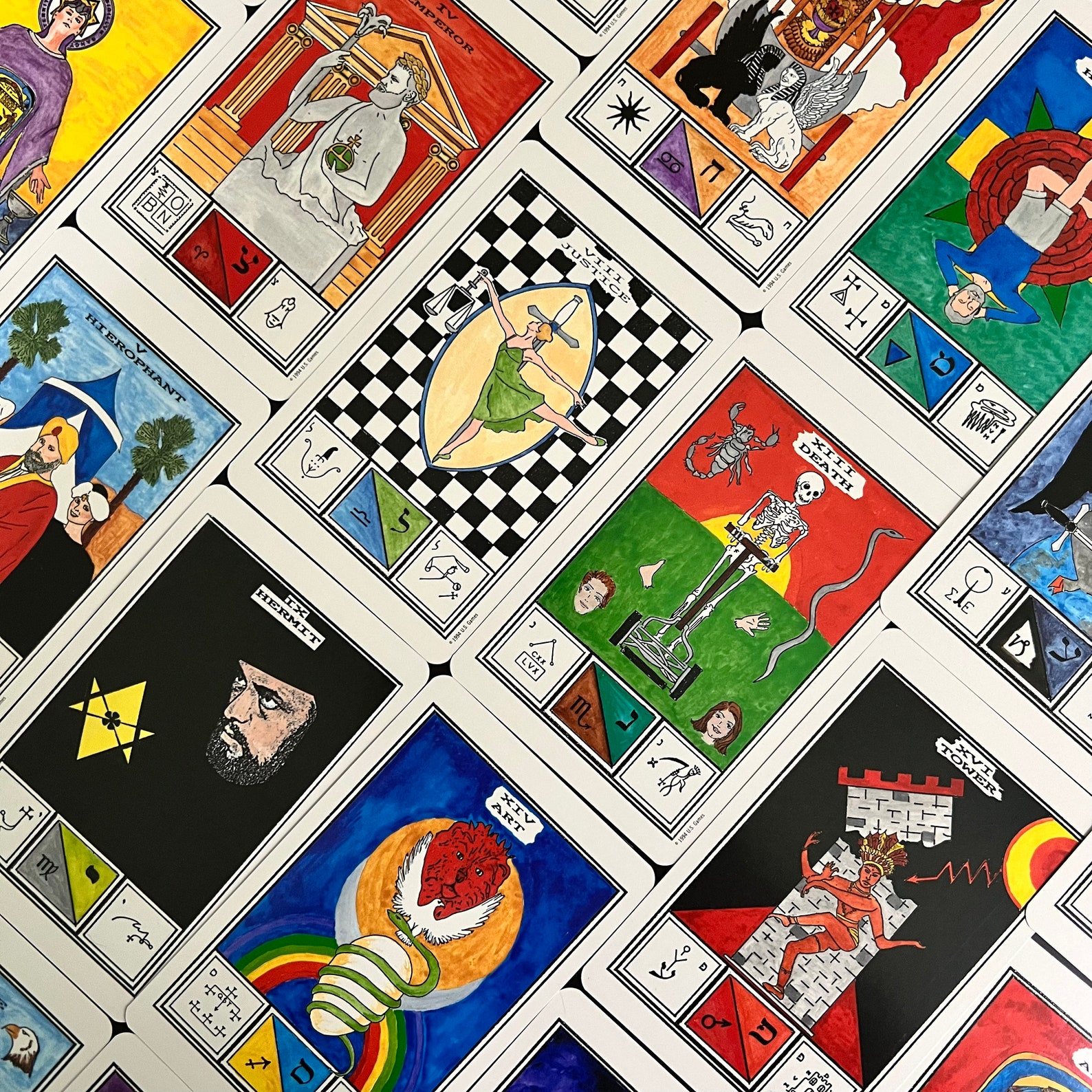 Tarot of Ceremonial Magick Card and Guidebook Box Set - Etsy