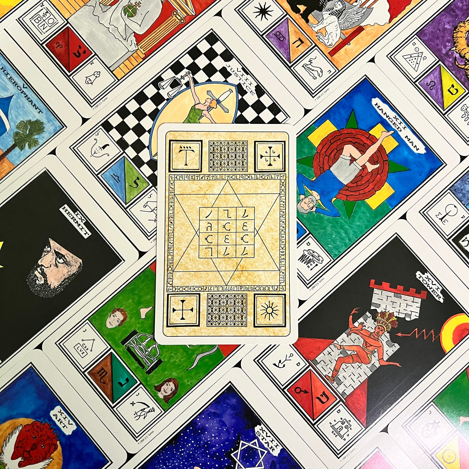 Tarot of Ceremonial Magick Card and Guidebook Box Set - Etsy