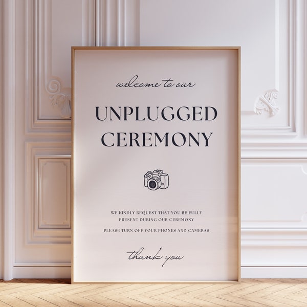 Ceremony Sign - Etsy