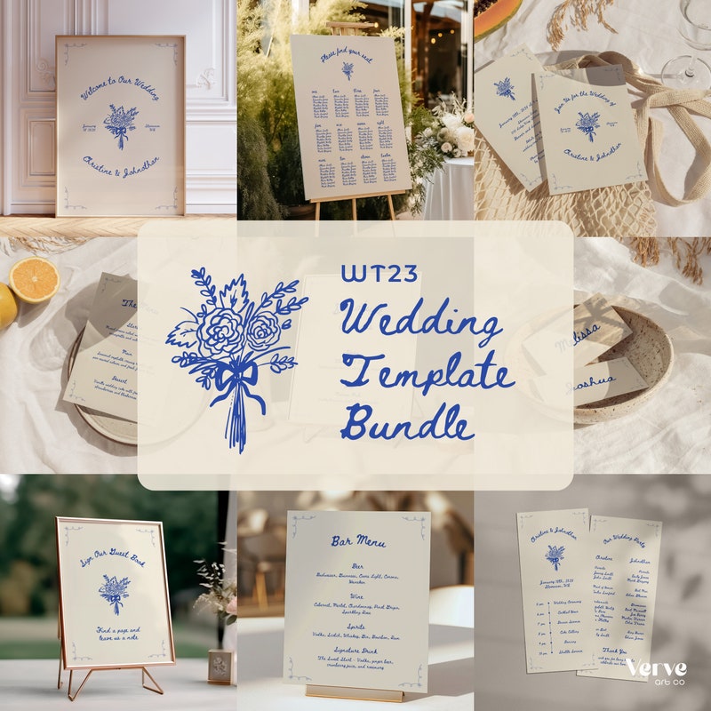 Wedding Sign Bundle - Etsy