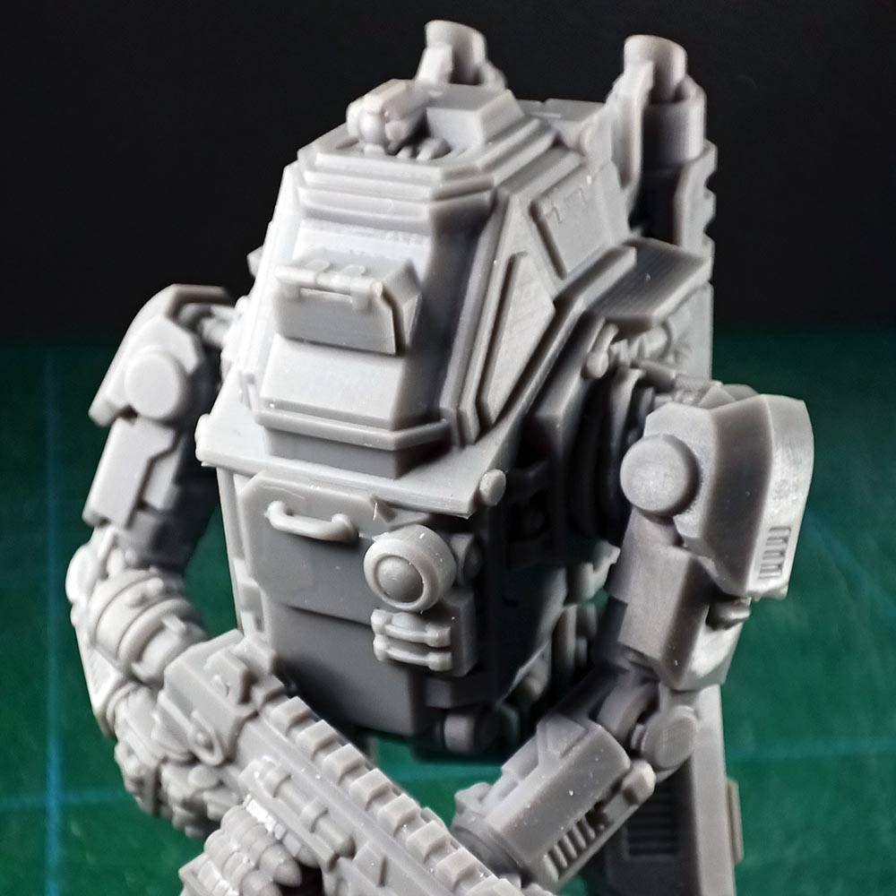 Light Assault Mech || 1 Miniature || 3D Printed || 28mm Heroic Scale ...