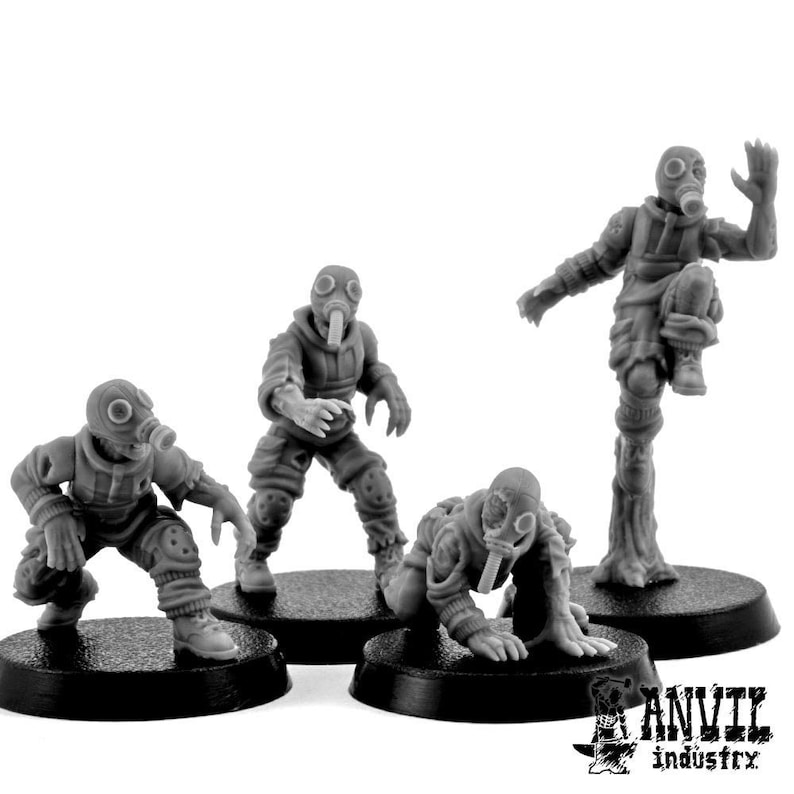 Leapers || 4 Modular Miniatures || 3D Printed || 28mm Heroic Scale ...