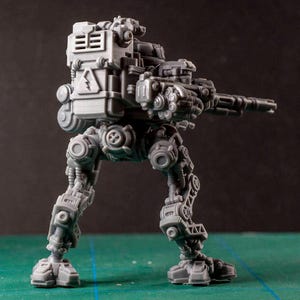 Goliath Heavy Assault Mech || 1 Miniature || 3D Printed || 28mm Heroic ...