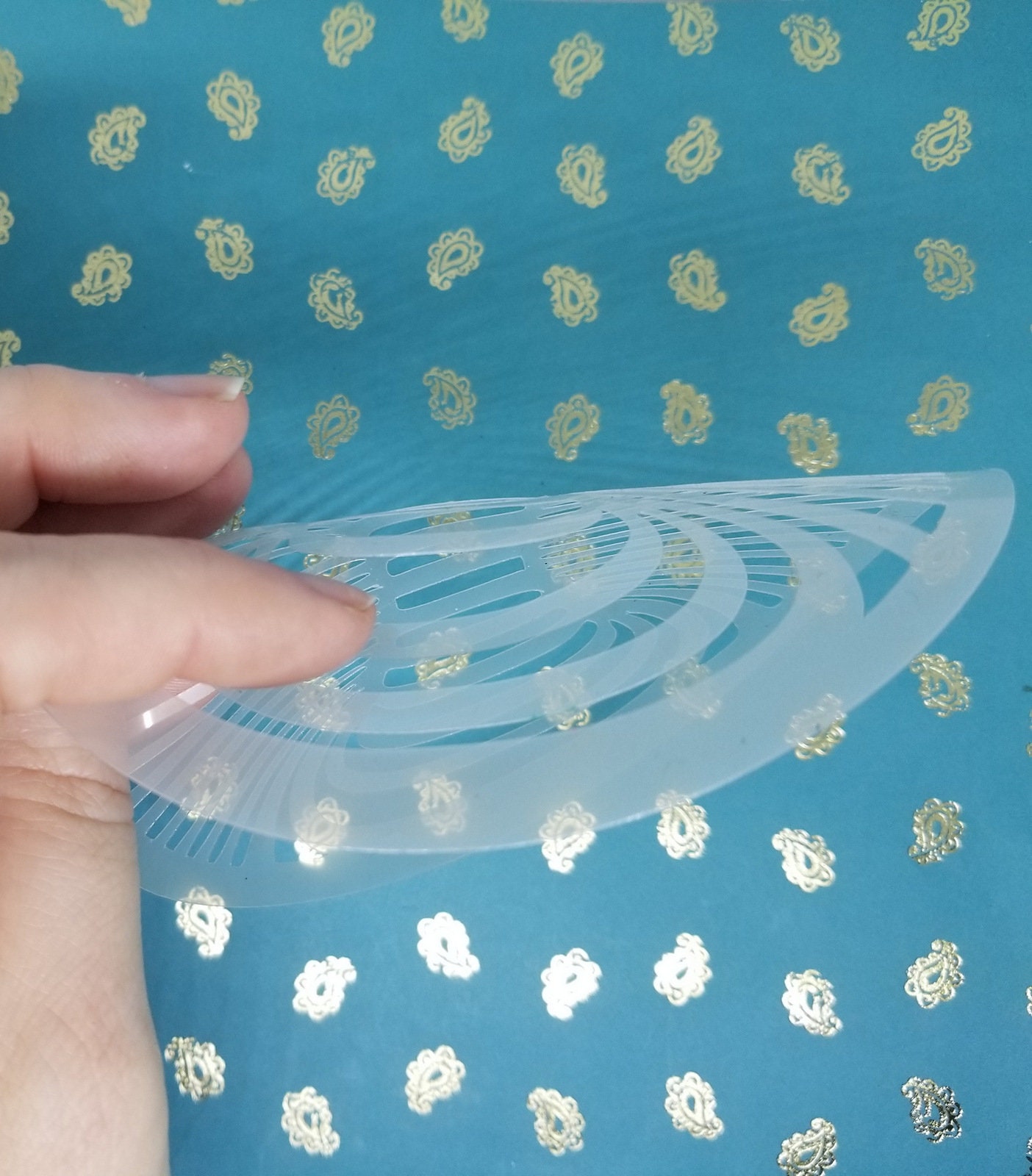 Bibi's Wormhole Optical Illusion Stencil Warp Interdimensional Reusable ...