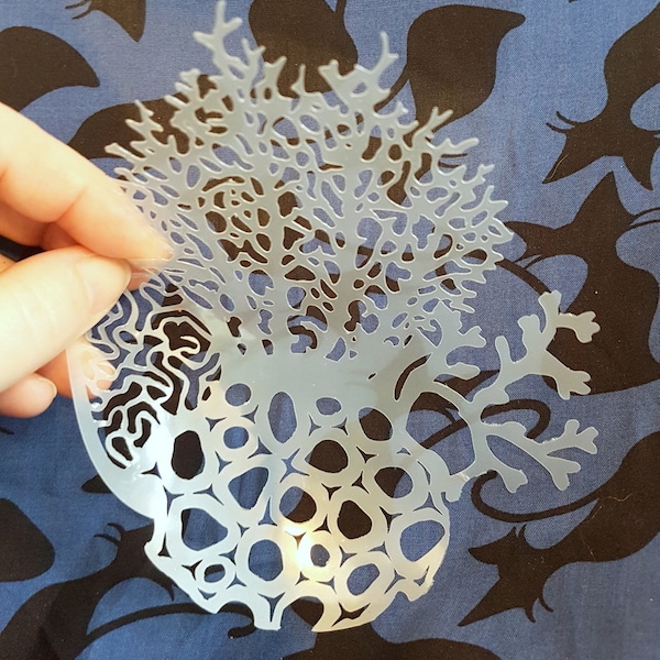 Coral Stencil - Etsy