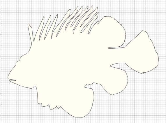 Simple Fish Stencils