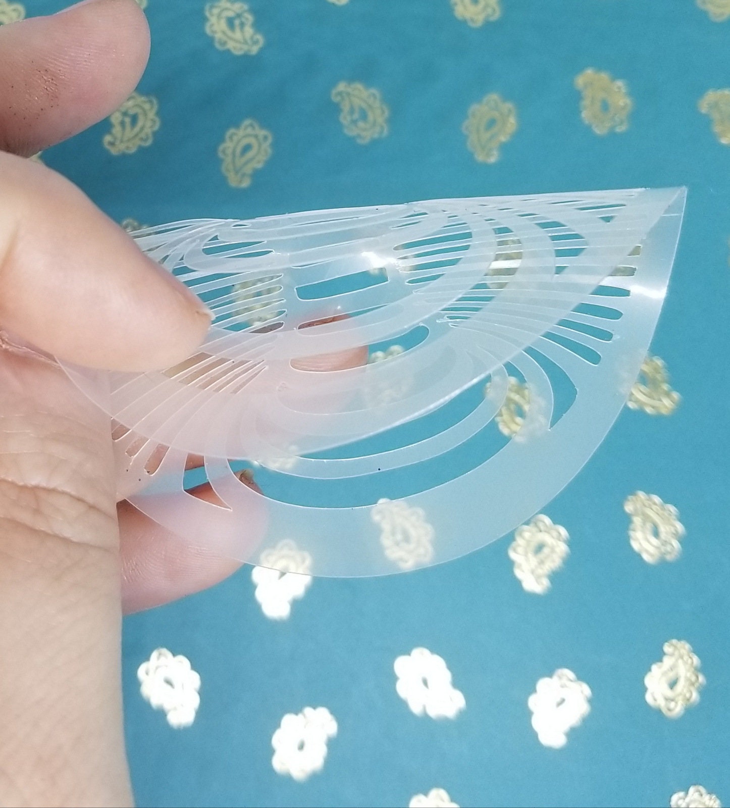 Bibi's Wormhole Optical Illusion Stencil Warp Interdimensional Reusable ...