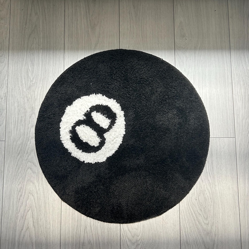 8 Ball Rug - Etsy