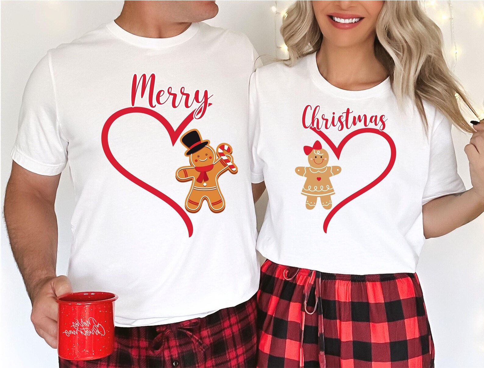 Christmas Couple Merry Christmas Sweatshirt, Christmas Couple Matching ...