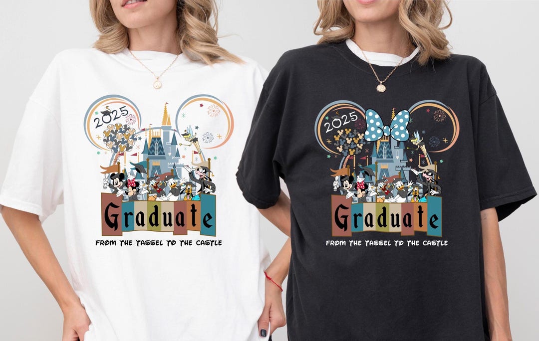 Disney Grad 2025 Shirt, Graduation Castle Family Trip Shirt, Magic ...