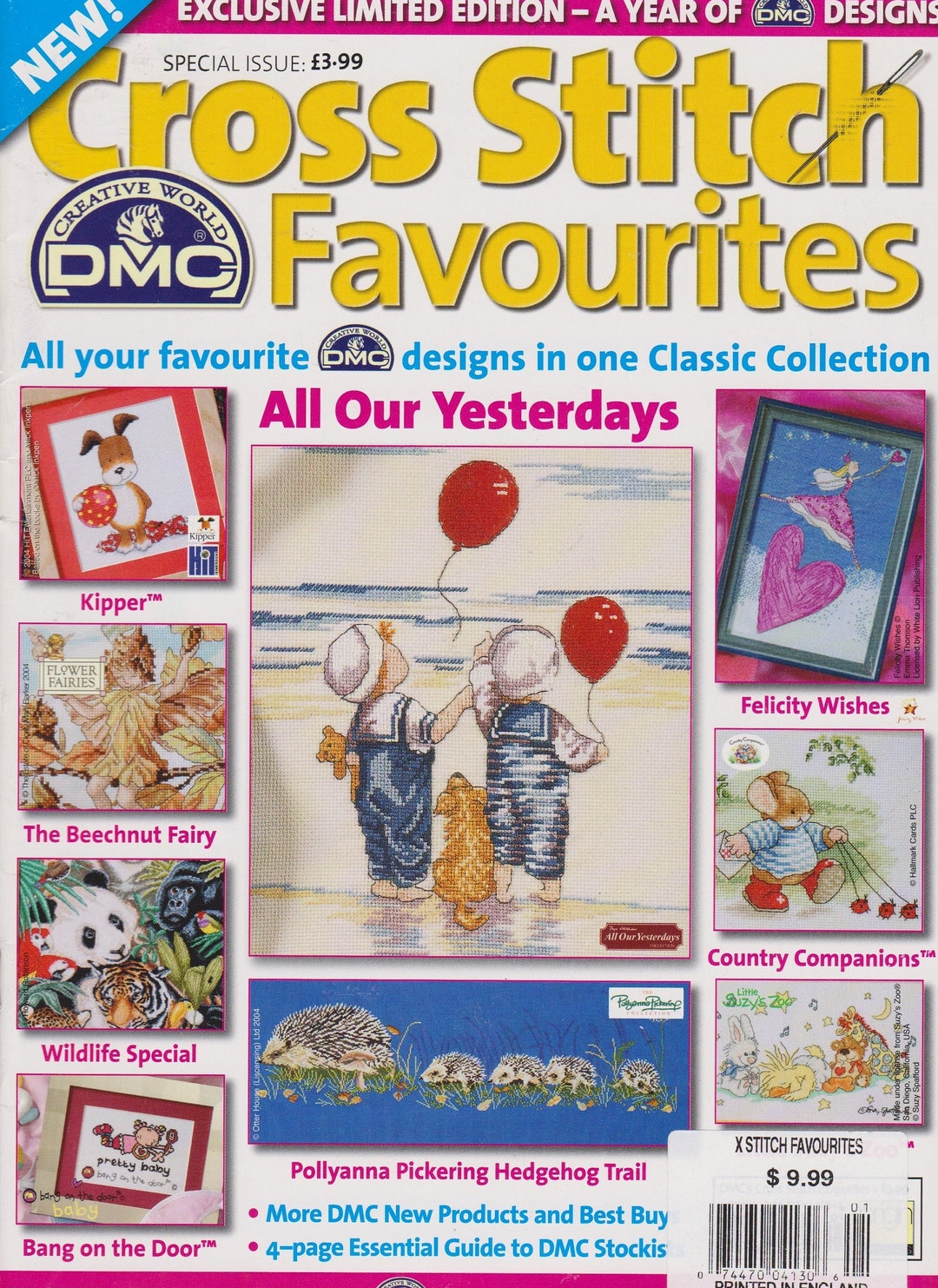 DMC Cross Stitch Limited Edition, Quick & Easy Crossstitch, Cross ...