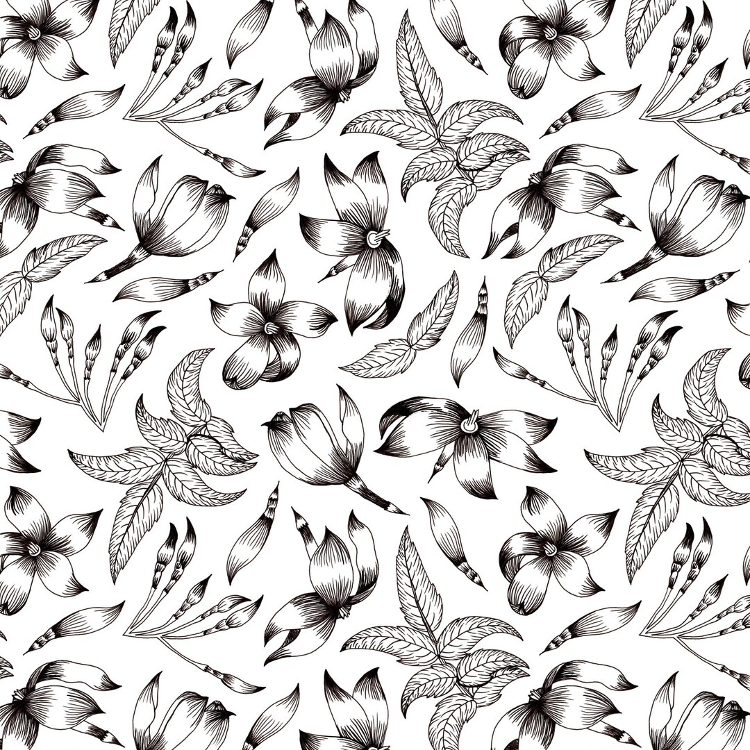 Custom Complex Pen & Ink Pattern - Etsy