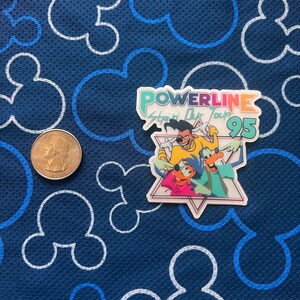Powerline A Goofy Movie Disney Stickers Disney Sticker Water Bottle ...