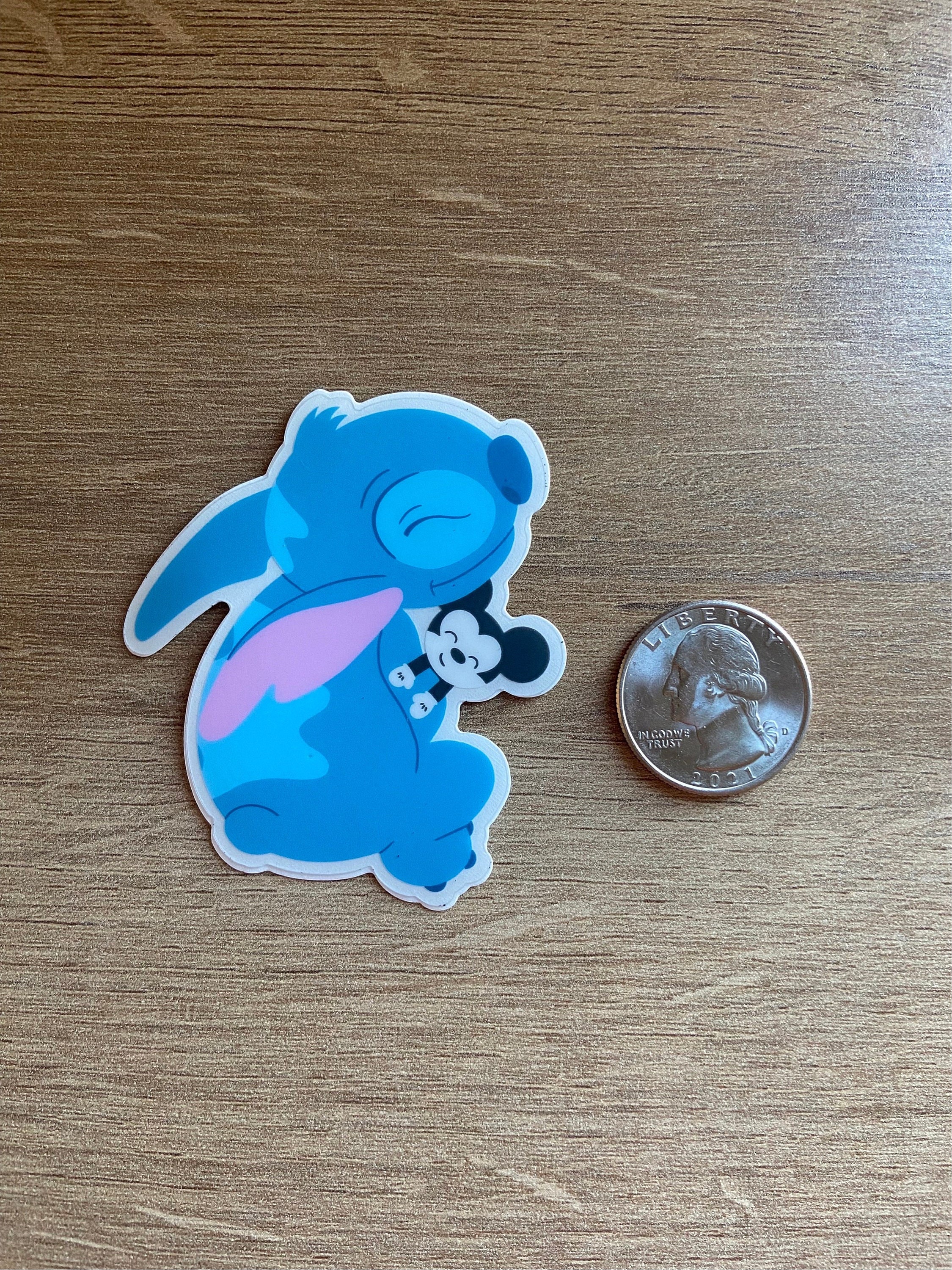 Lilo and Stitch Snuggles Mickey Disney Sticker Disney Stickers Hawaii ...