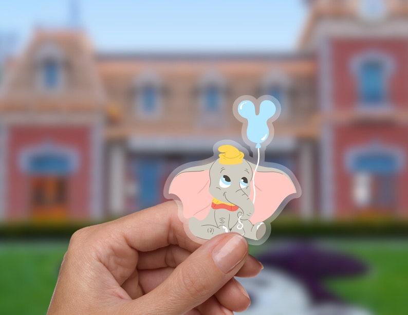 Dumbo Disney Sticker Disney Stickers Mickey Balloons Water Bottle ...