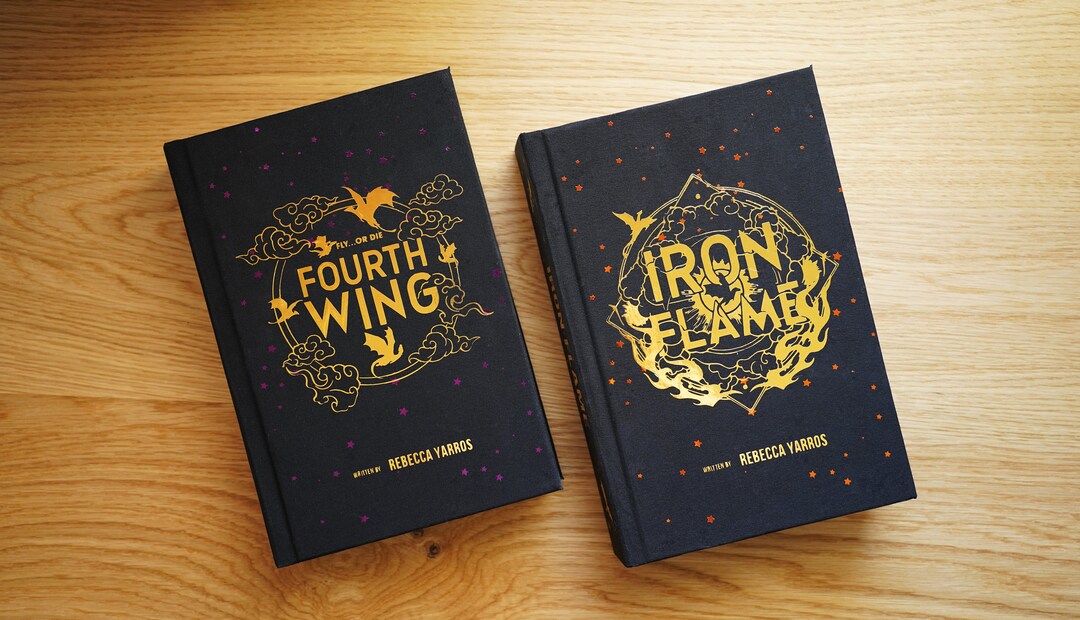 Fourth Wing & Iron Flame Rebind Set Special Edition Rebound Set - Etsy