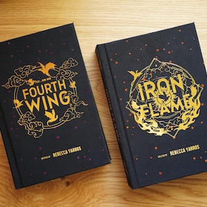 Fourth Wing & Iron Flame Rebind Set Special Edition Rebound Set - Etsy