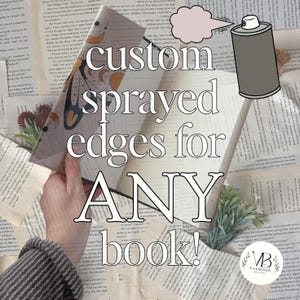 Custom Sprayed Edges for ANY Book! - Etsy