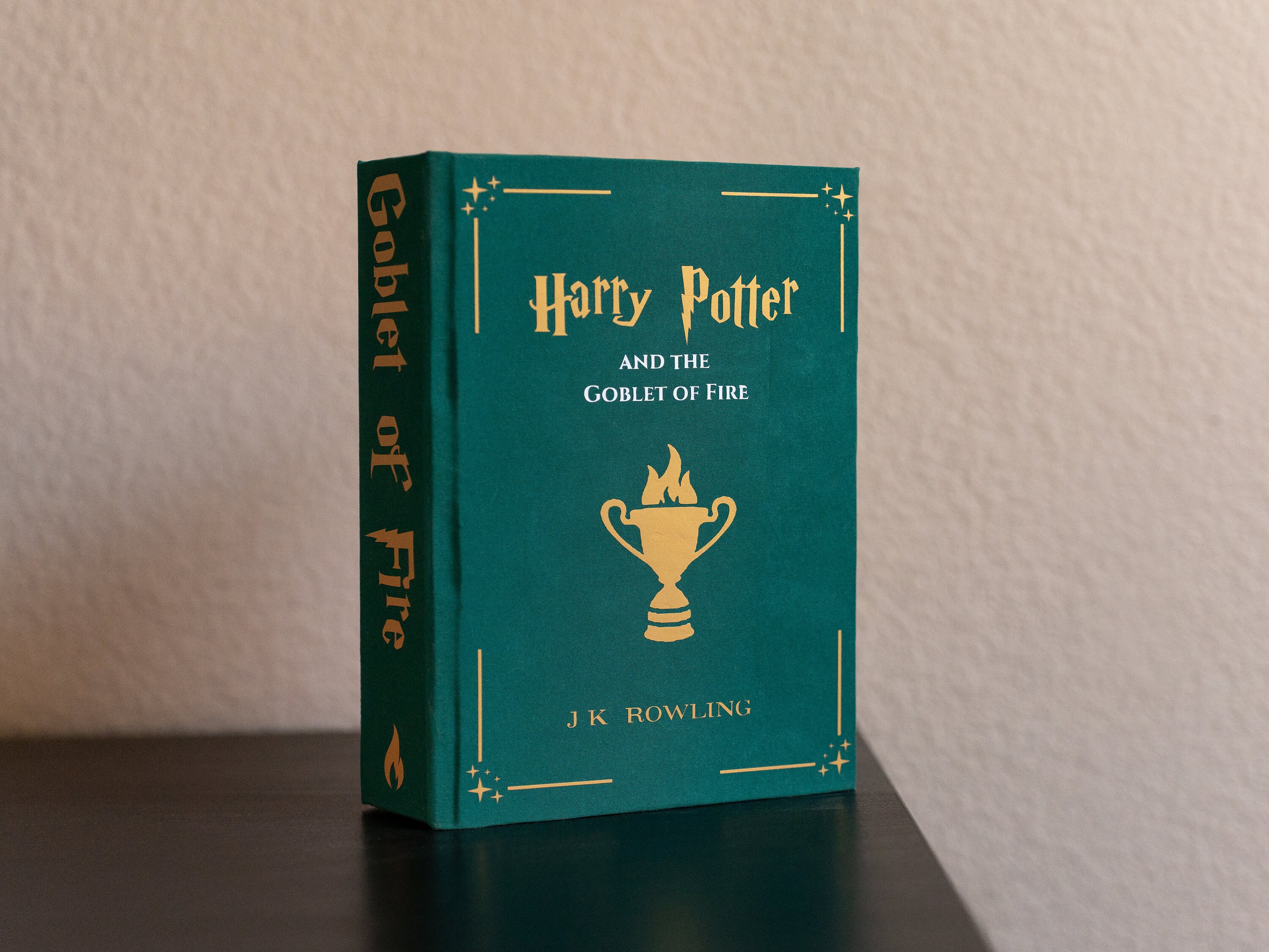 Harry Potter and the Goblet of Fire Rebound Book | Special Edition - Etsy