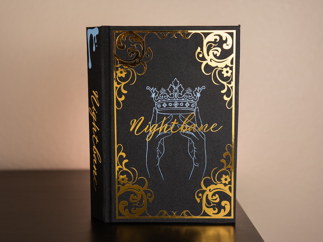 Nightbane by Alex Aster Rebind Special Edition Rebound Book - Etsy