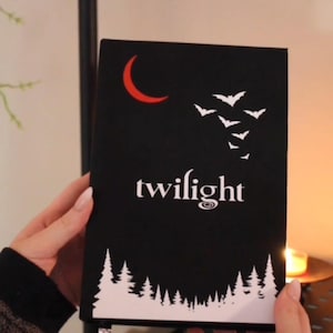 Twilight by Stephanie Meyer Rebind | Custom Special Edition | Handmade ...