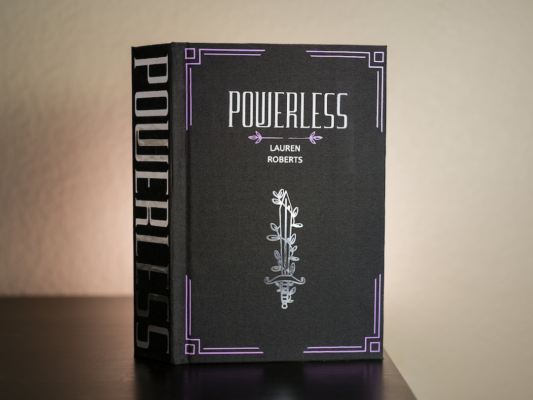Powerless by Lauren Roberts Rebind | Special Custom Edition | Rebound Book - Etsy
