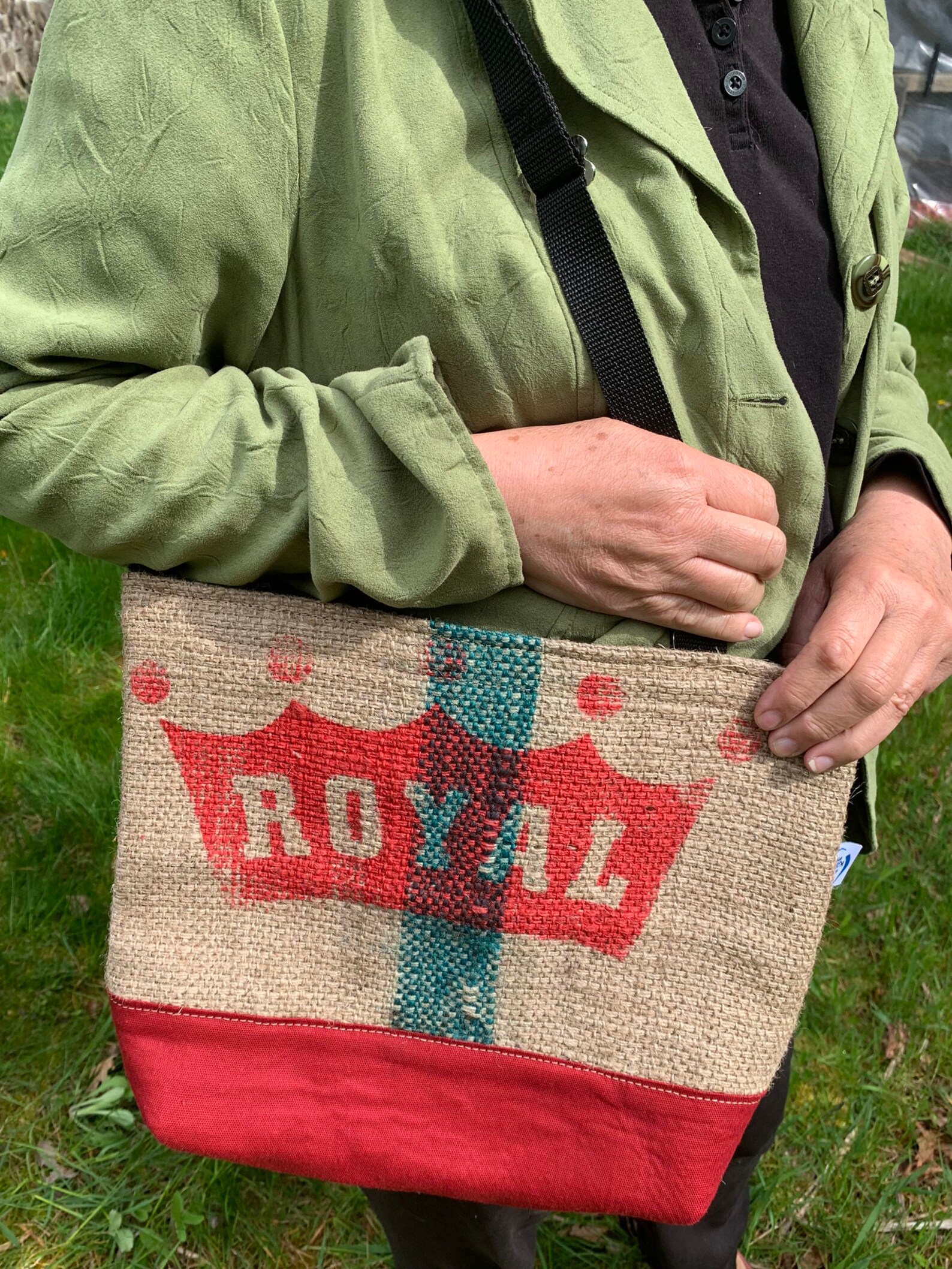 Handmade Coffee Sack Bag Made From Authentic Repurposed Coffee Sack - Etsy