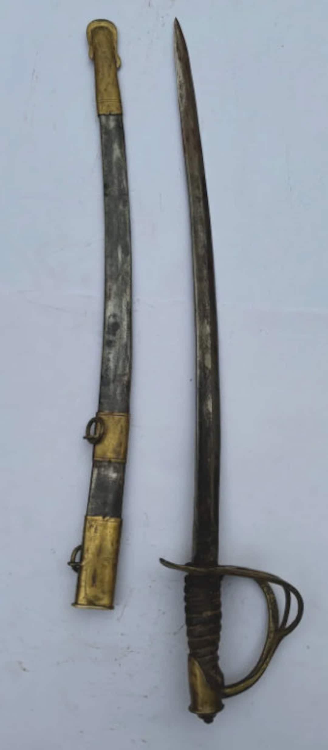 Antique Saber Sword Restored Sabre Saber Shamshir Shamsheer Tulwar ...