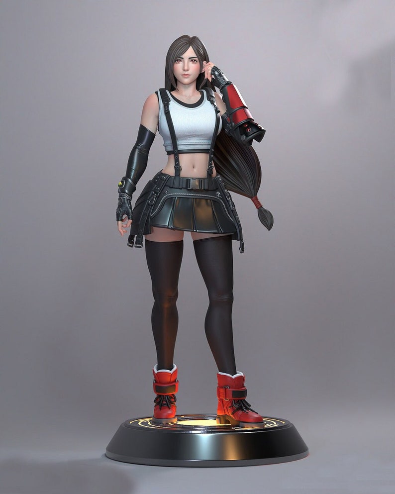Final Fantasy Tifa A Premium High Quality STL File, 3D Digital Printing ...