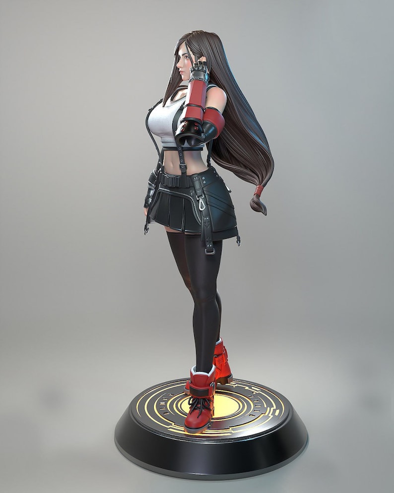 Final Fantasy Tifa A Premium High Quality STL File, 3D Digital Printing ...