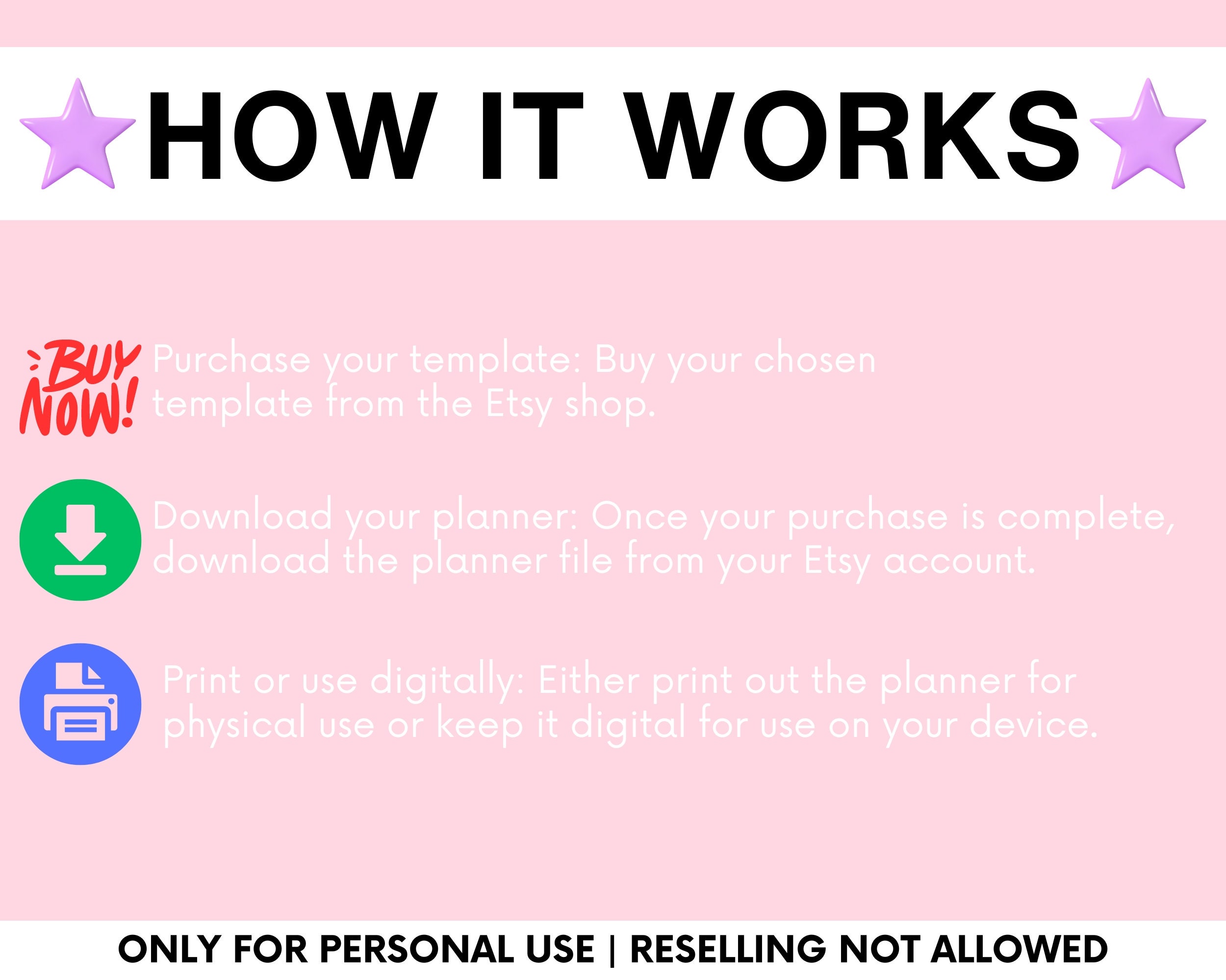 Kids Planner | Printable Kids Daily Planner | Daily Journal for Kids ...