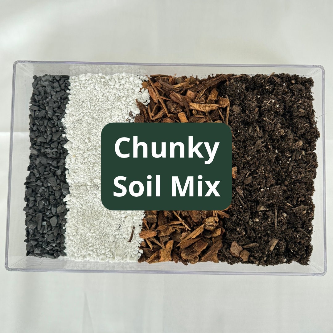 Homemade Chunky Soil Mix | Monsteras, Aroids, Tropicals - Etsy