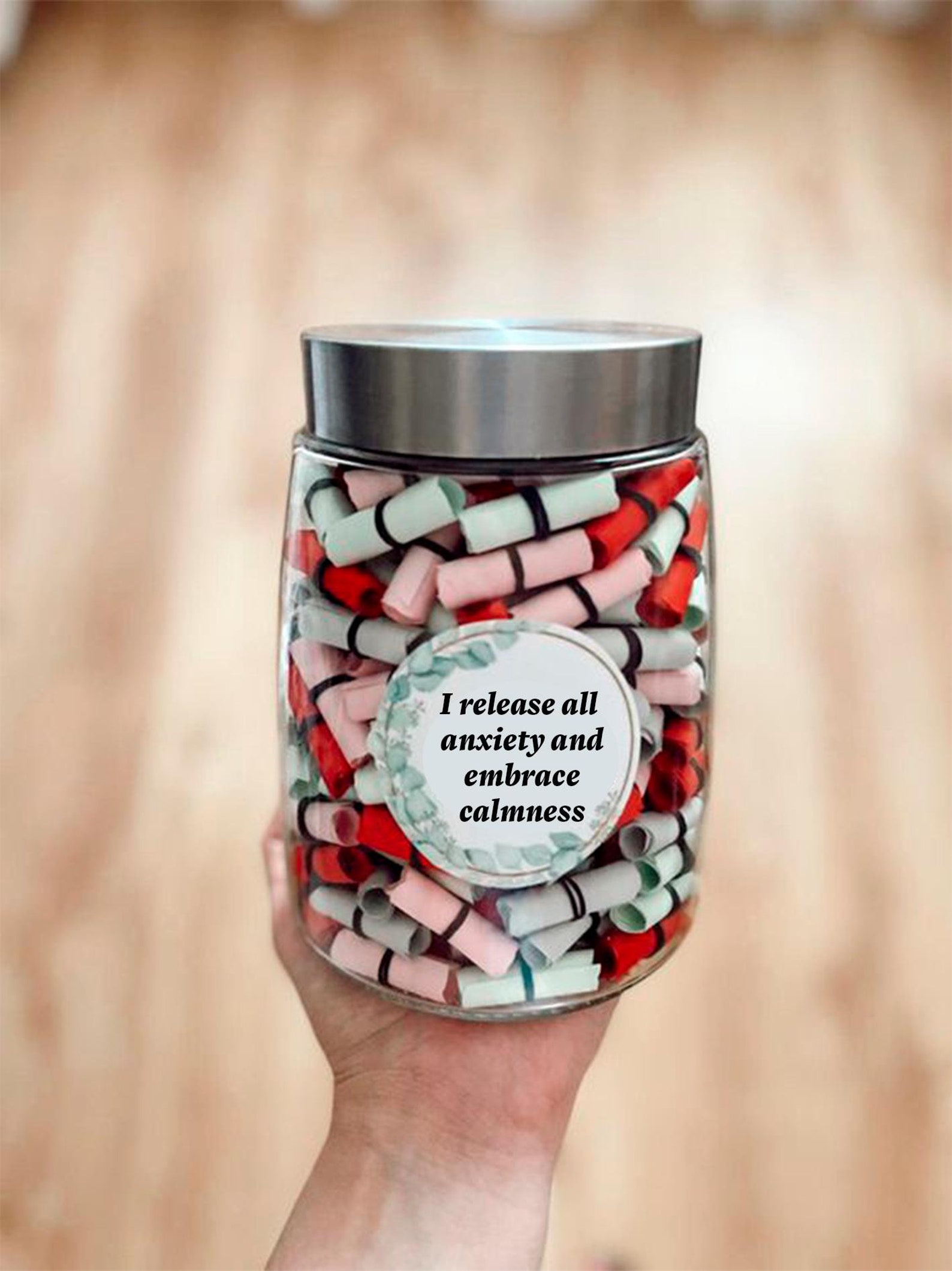 365 Daily Printable Affirmations for Anxiety Mindful Gift Idea Daily ...