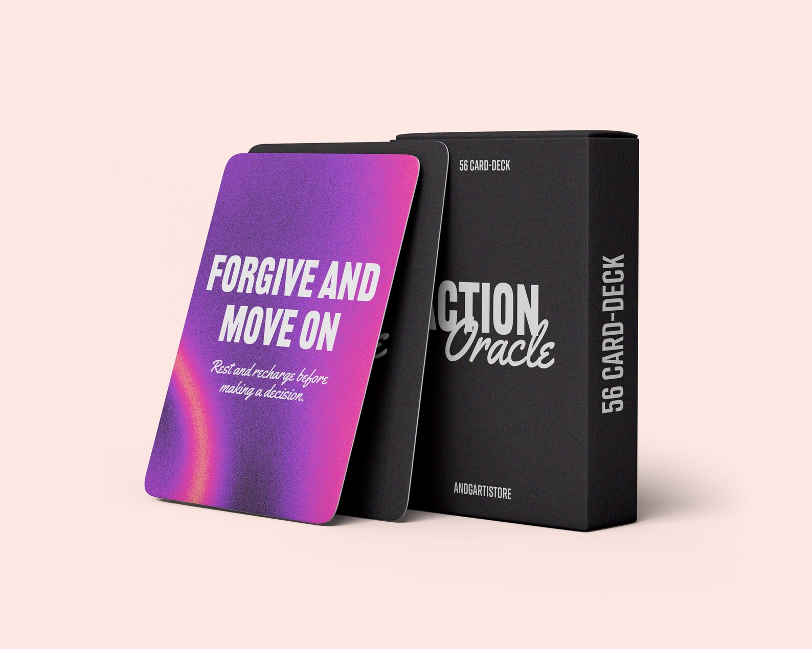 Action Guidance Oracle Printable Deck Decision-making Cards Intuitive ...