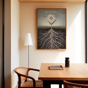 Therapist Office Art Healing Room Decor Personal Growth Art Positive ...