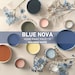 Benjamin Moore Blue Nova Paint Color Palette 2024 Color of the Year ...